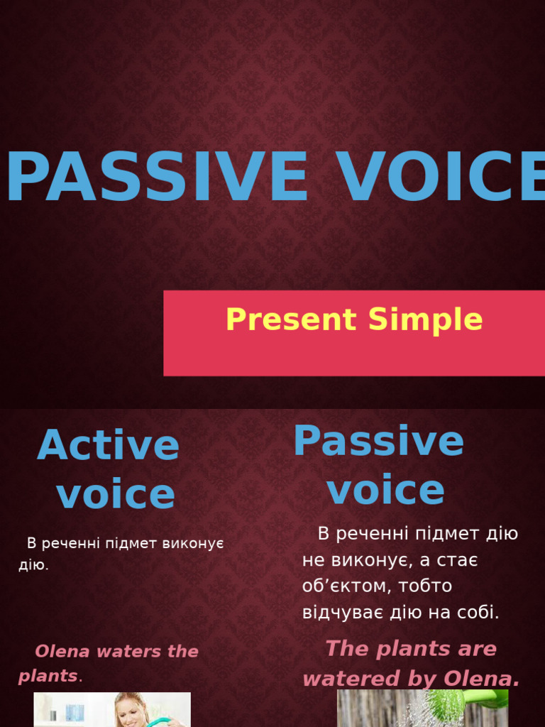 Passive Voice 8 GR | PDF