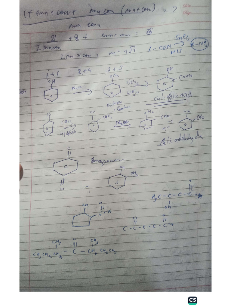 Chem Short Notes | PDF
