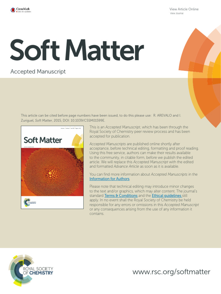 Clogging in Granular Materials: Gravity Effects | PDF | Force | Particle