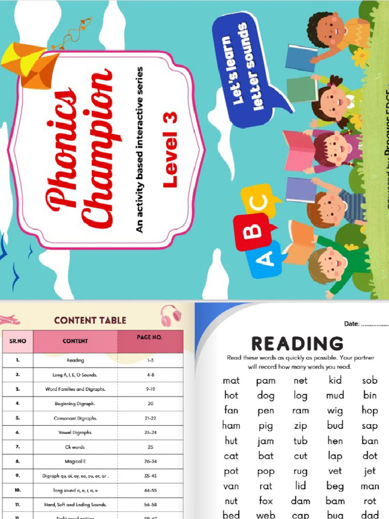 Phonics Wonder Book Level 3 | PDF