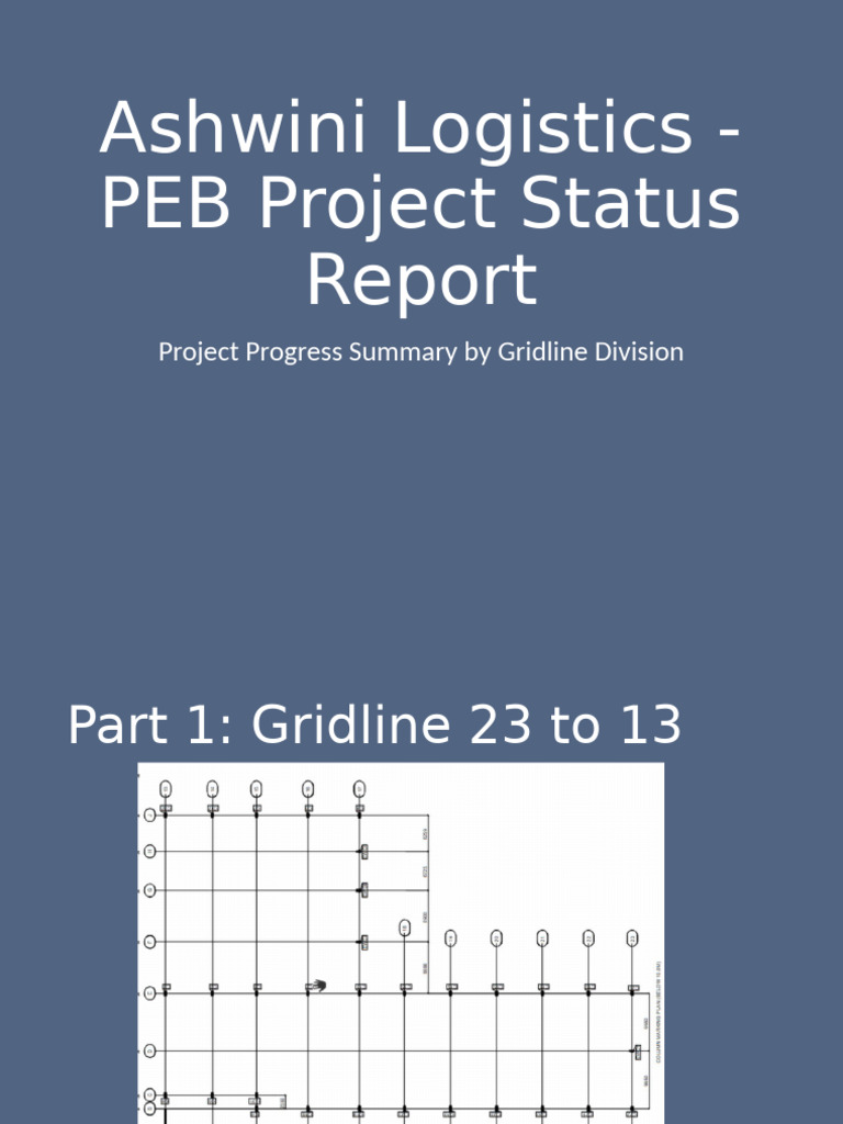 Ashwini Logistics Project Status | PDF