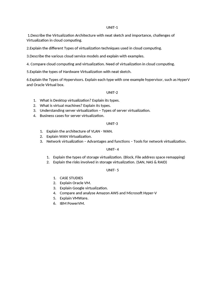 Ccs372 Imp Ques | PDF