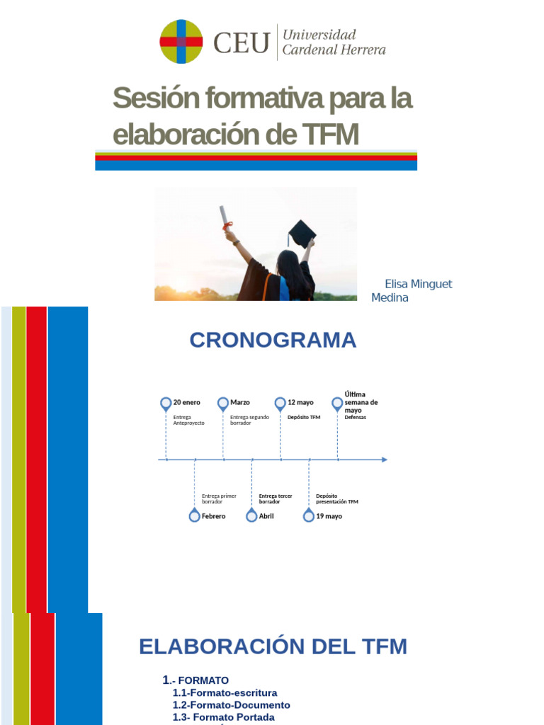 Sesión Formación TFM | PDF | Diseño | Cognición