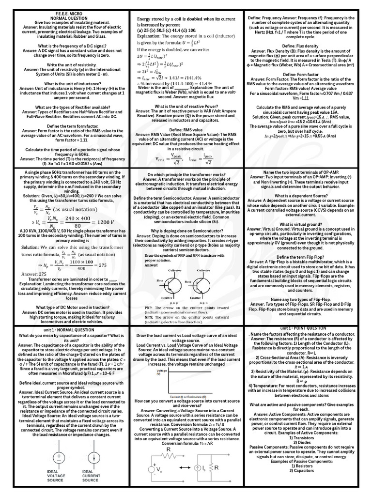 F.E.E.E. Micro White Devil | PDF | Bipolar Junction Transistor | Inductor