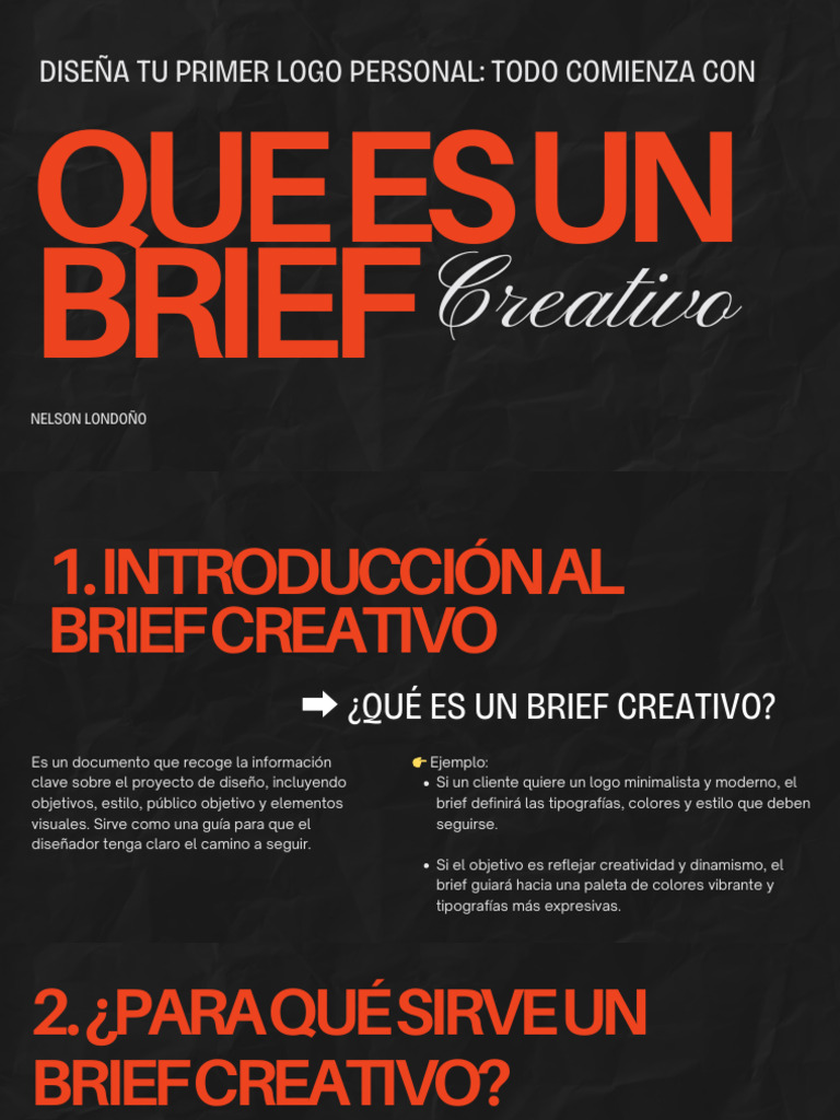 Tema 6. Breaf | PDF | Diseño | Creatividad