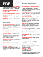 Statics Final Exam Review Guide | PDF | Force | Motion (Physics)