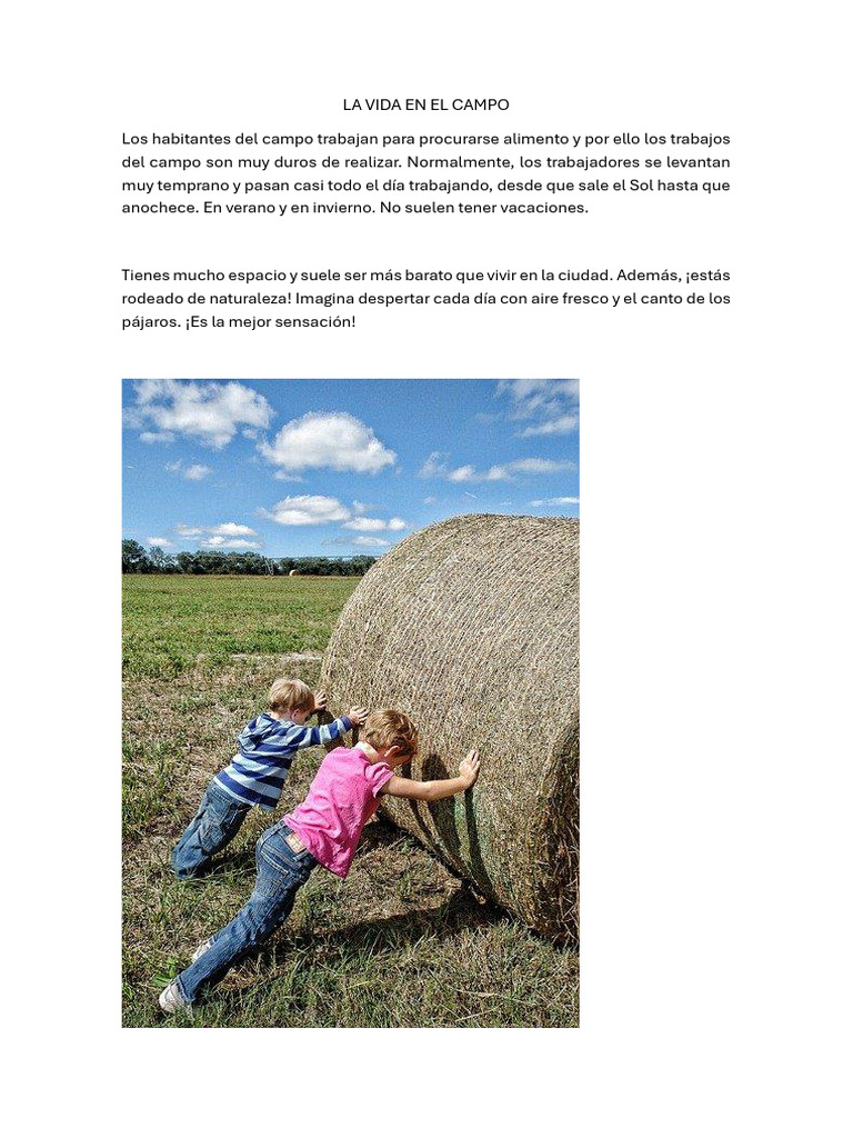 La Vida en El Campo | PDF