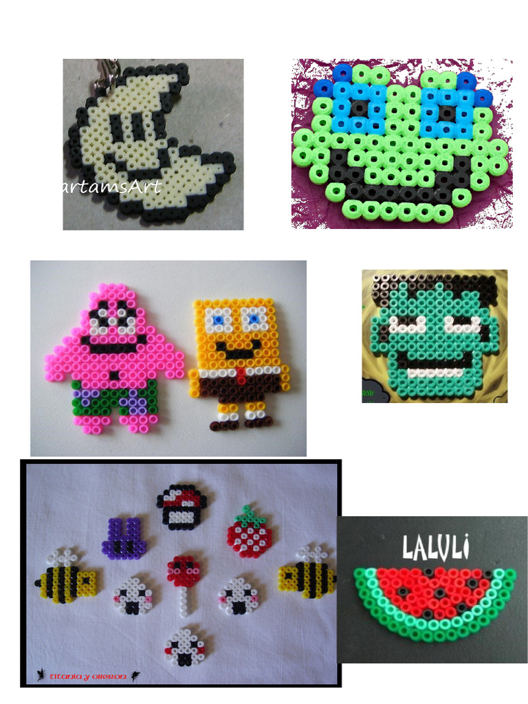 Dibujos Hamma Beads | PDF