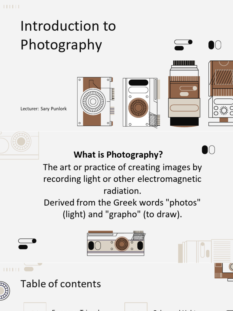 Intoduction To Photography | PDF | Camera Lens | Digital Single Lens ...