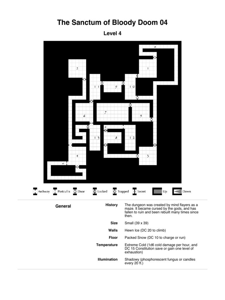 The Sanctum of Bloody Doom 04 | PDF