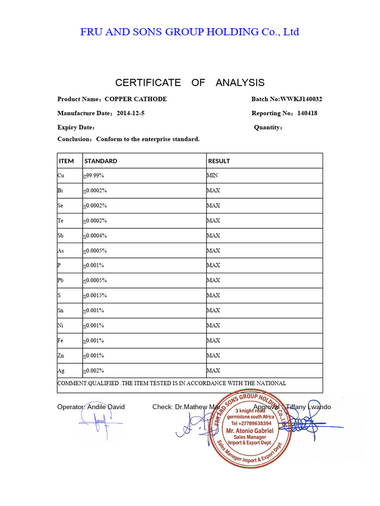 Fru and Sons Group Holding Co | PDF