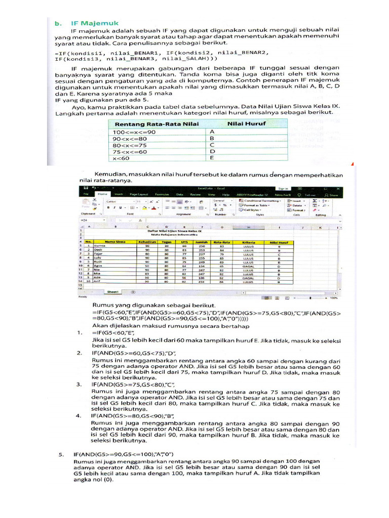 Tugas Mencatat Tik Kls 9 | PDF