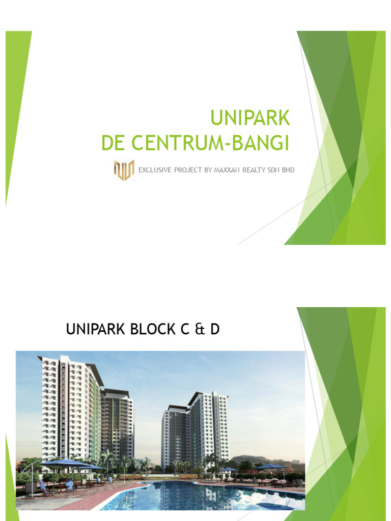 Unipark Bangi: Exclusive 4BR Units | PDF