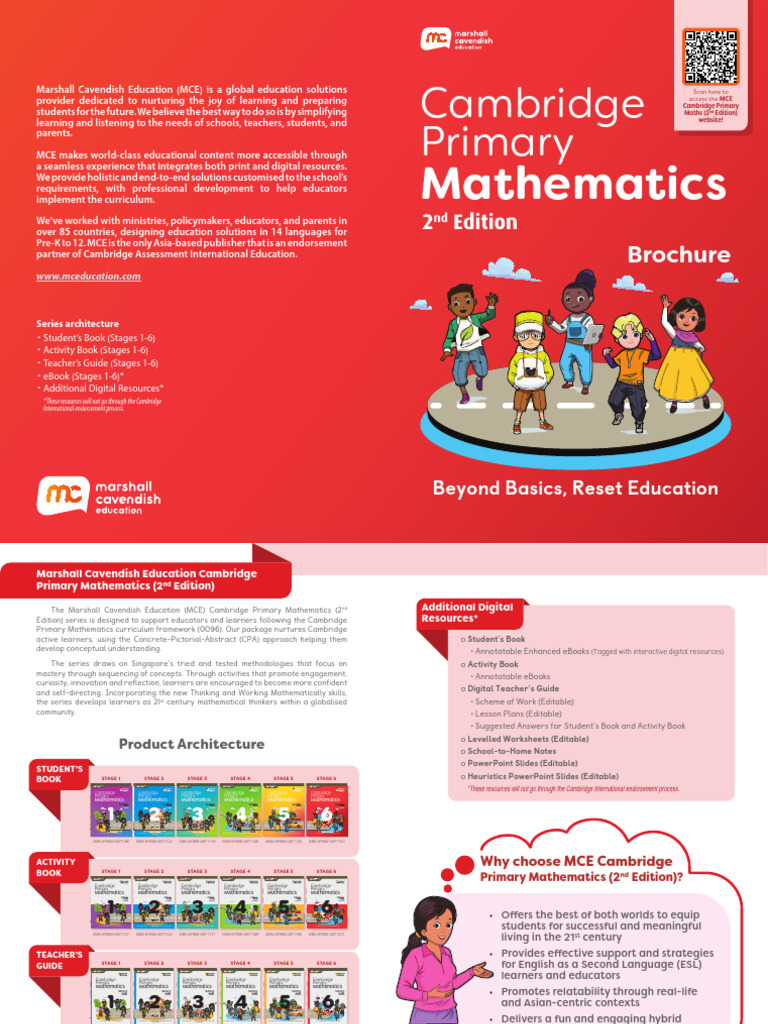 Mce Cambridge Primary Maths Brochure | PDF | University Of Cambridge ...