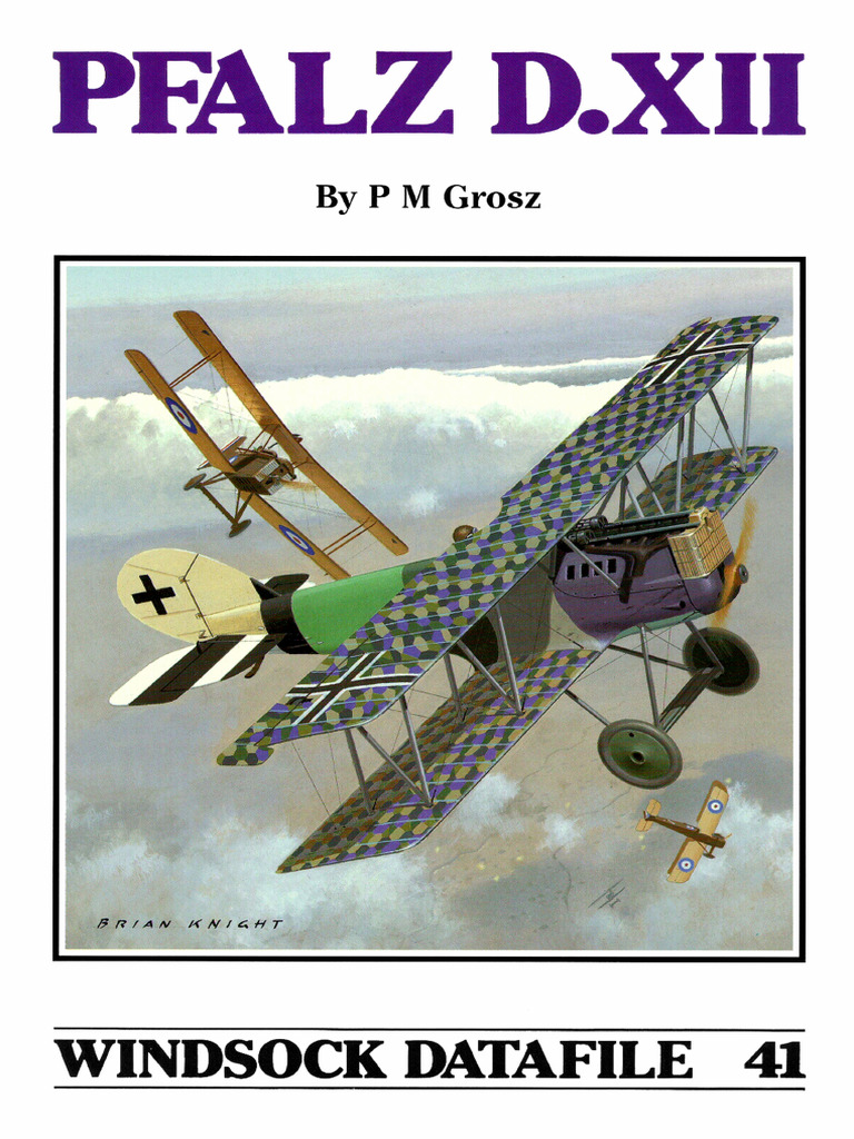 Windsock Datafile 041 Pfalz D.XII | PDF