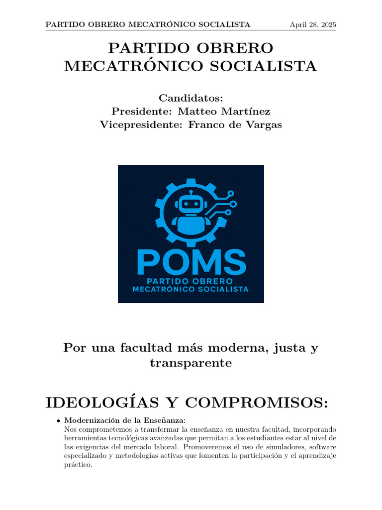 Poms | PDF | Enseñando | Aprendizaje