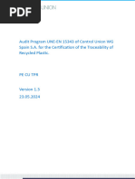 EN 15343: Recycled Plastics Standard | PDF | Recycling | Plastic