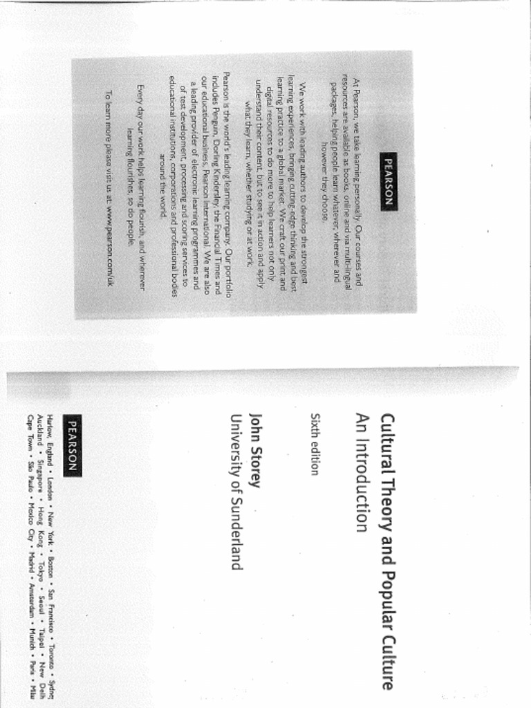 Storey Chap9 Postmodernism | PDF