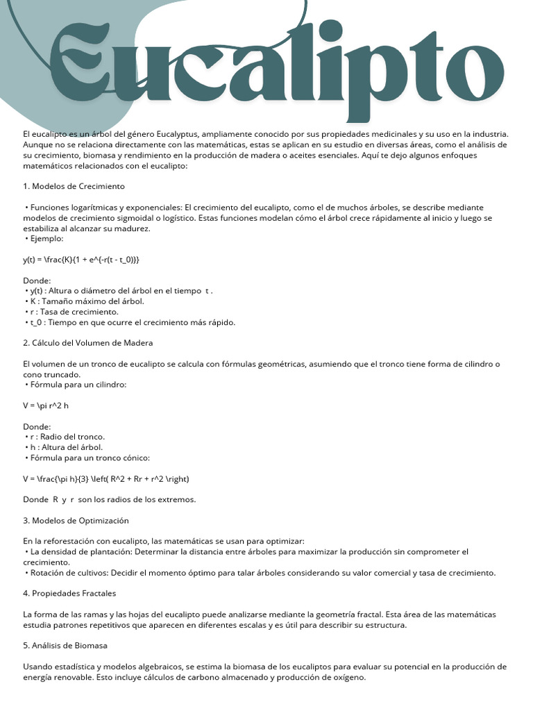 Eucalipto PDF | PDF
