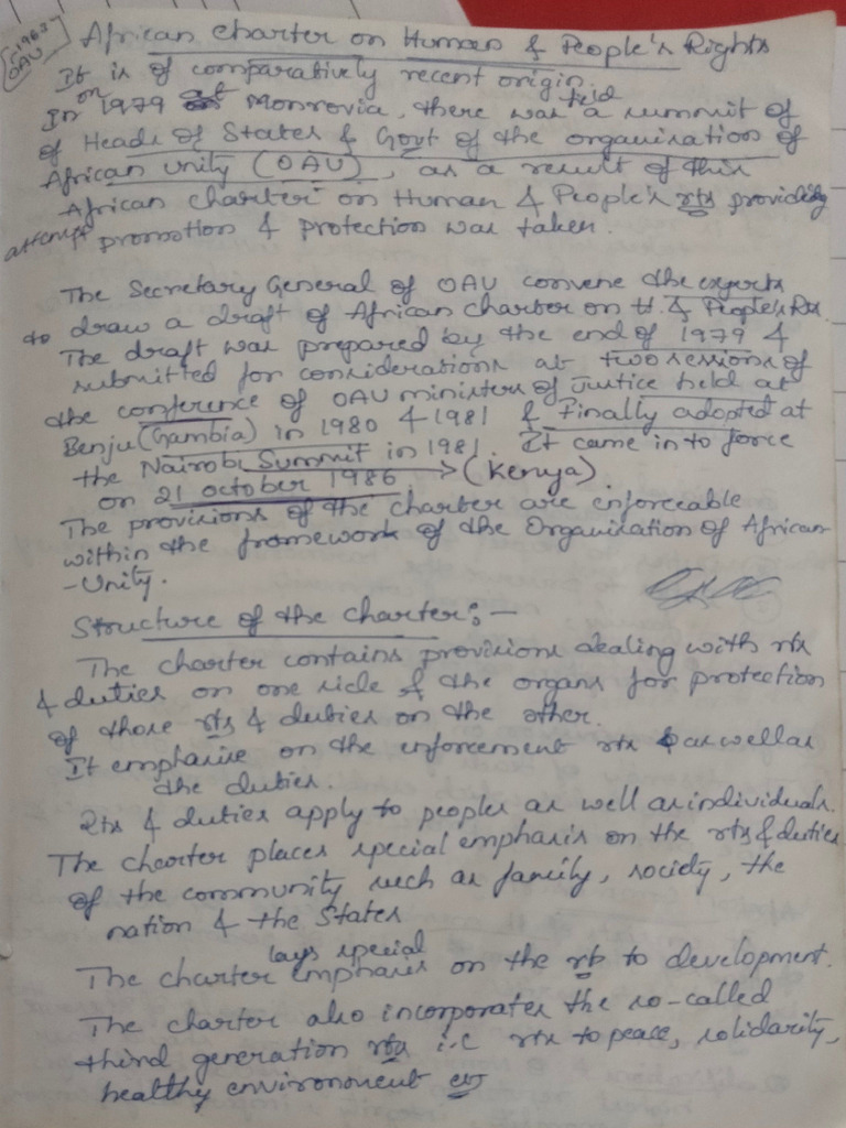 Human Rights Notes | PDF