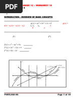 Finding the Equation of a Cubic Graph | PDF | Gradient | Tangent