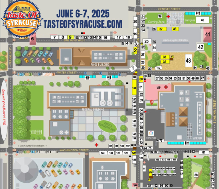 Taste of Syracuse 2025 | PDF