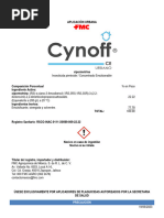 Cybor 10EA Ficha Técnica | PDF | Insectos | Insectos y humanos