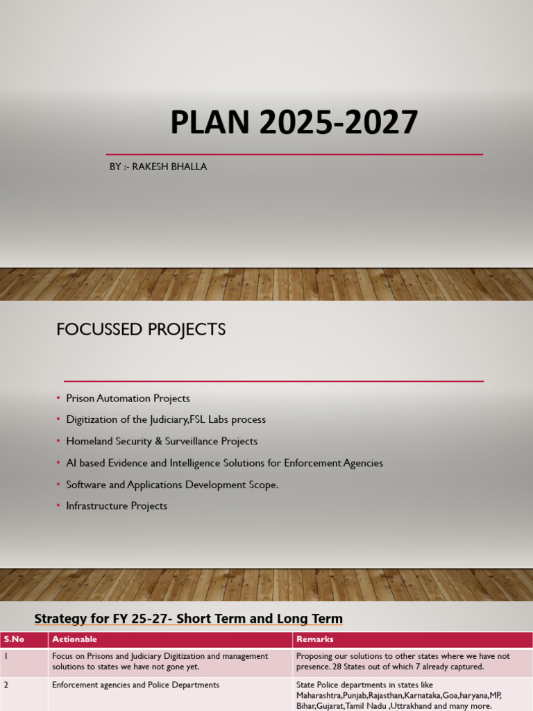 Business Plan 2025-2027 | PDF | Criminal Law | Legal Action