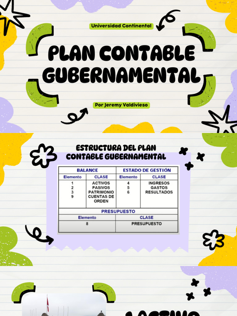 Plan de Cuentas Gubernamental | PDF