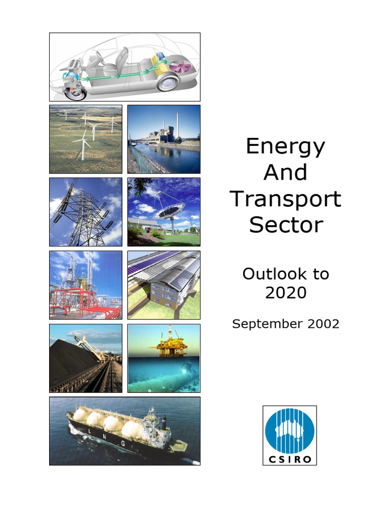 CSIRO Energy Transport Sector Outlook 2020 | PDF | Renewable Energy | Fuels