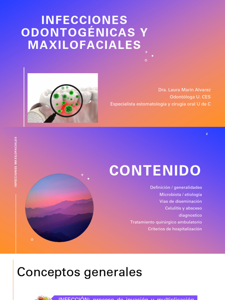 Infecciones Odontogã©nicas y Maxilofaciales | PDF | Odontología | Hueso