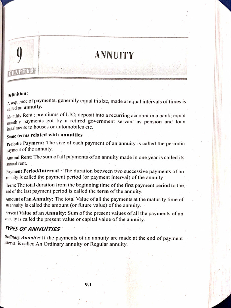 Annuity | PDF