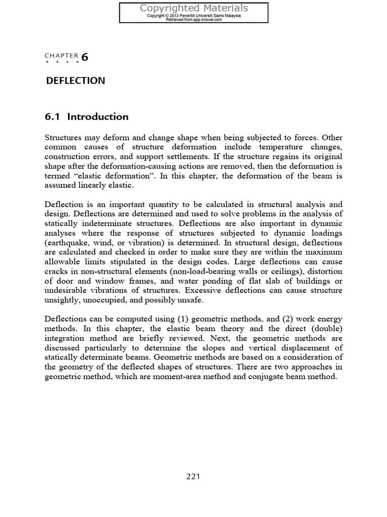 Moment Area Method Pdf Beam Structure Bending