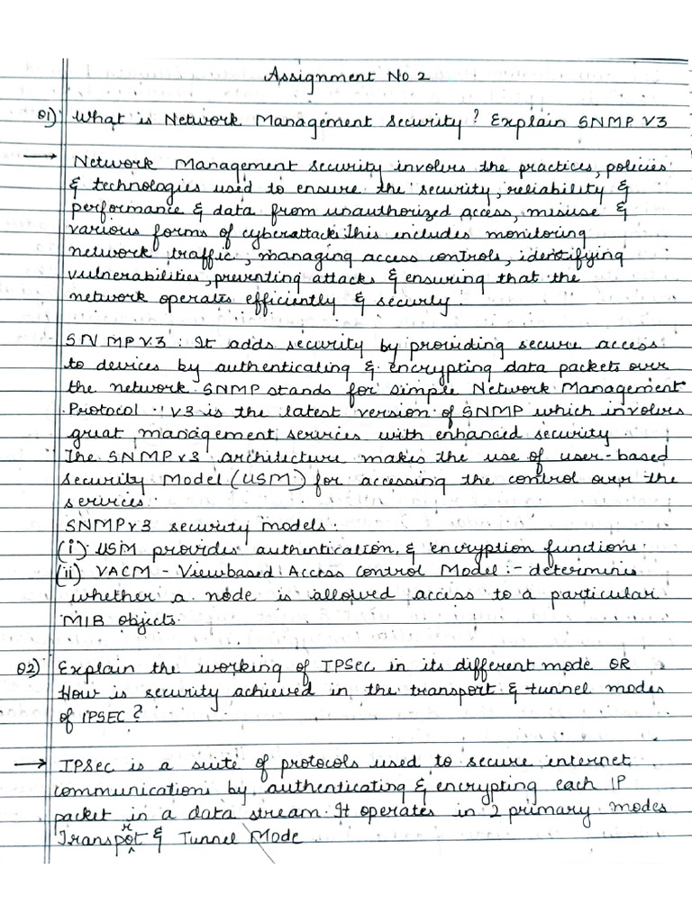 CNS Assignment 3 | PDF