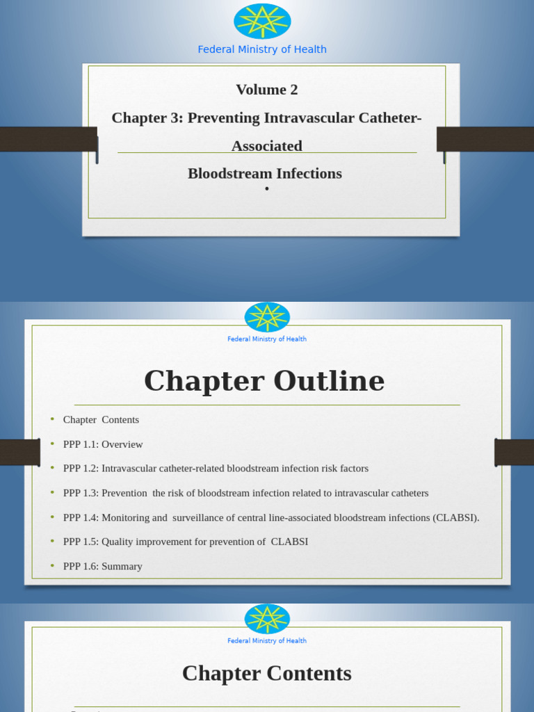 Vol 2_Section 2_Chapter 3_Preventing Intravascular Catheter-Associated ...