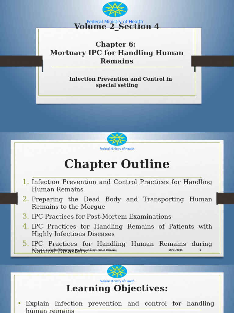 Vol 2 - Section 4 - Chapter 6 - IPC in Mortury and Handling Human ...