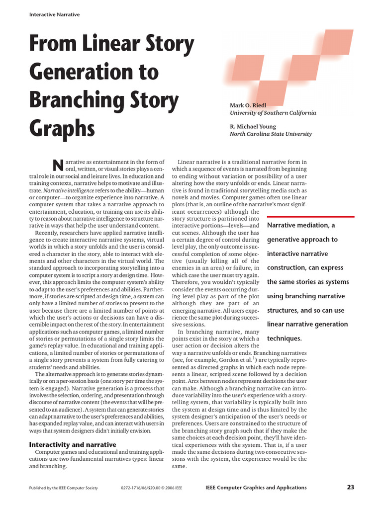 Branching Story Line 2 | PDF | Narrative | Storytelling