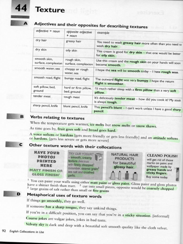 English Collocations in Use (Dragged) | PDF