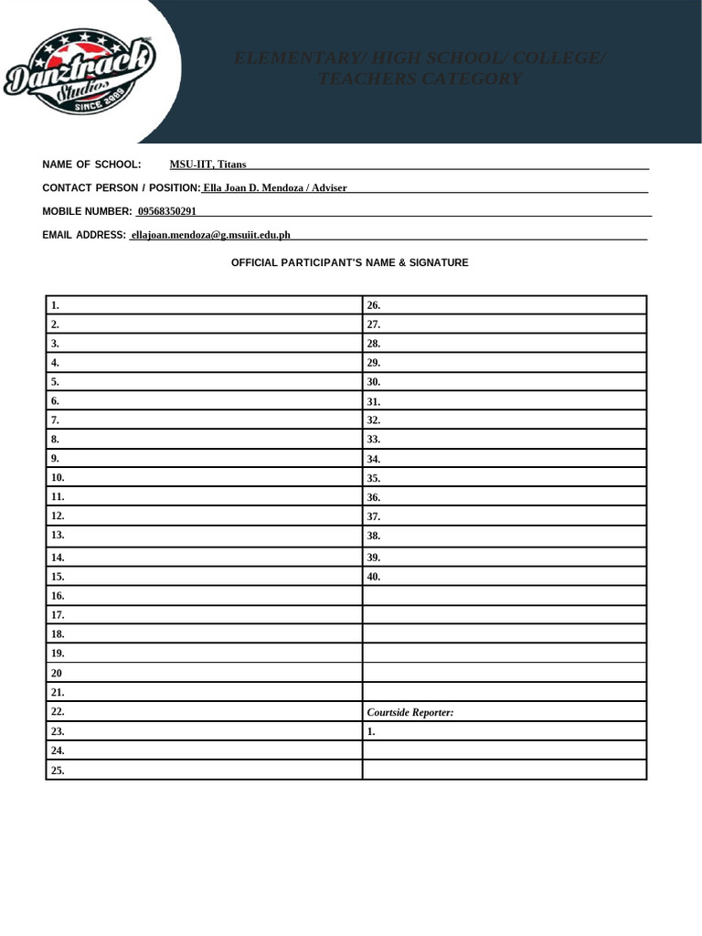 Waivers Agreement and Members Forms 2023 | PDF | Legal Liability | Private Law