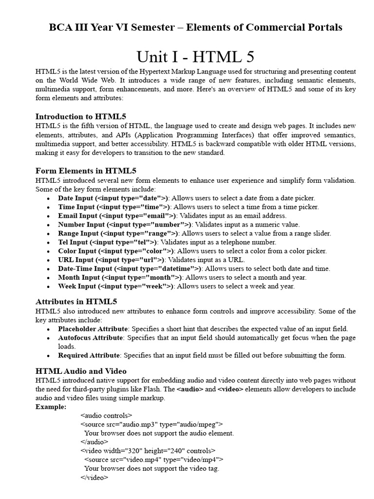 Elements of Commercial Portals | PDF | Xml Schema | Soap