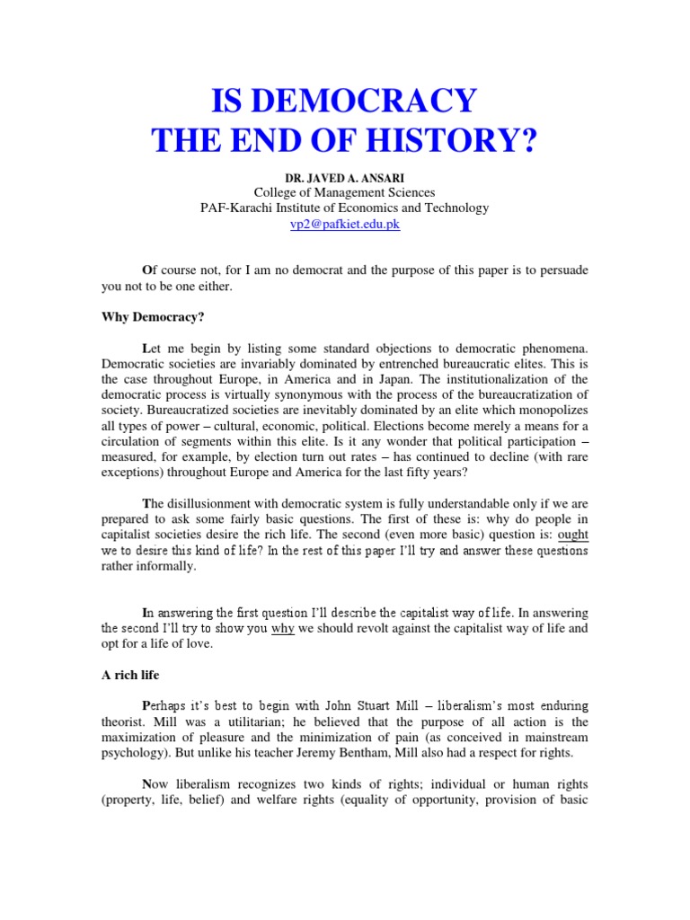 Critique of Democracy and Capitalism | PDF | Liberalism | Democracy