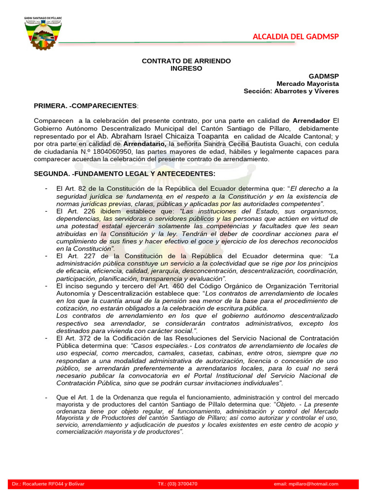 Modelo | PDF | Gobierno local | Gobierno