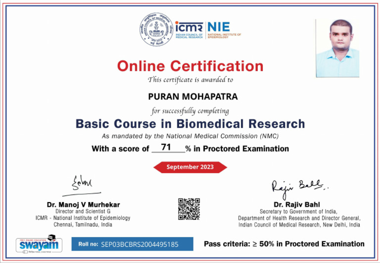 Basic Course in Biomedical Research | PDF