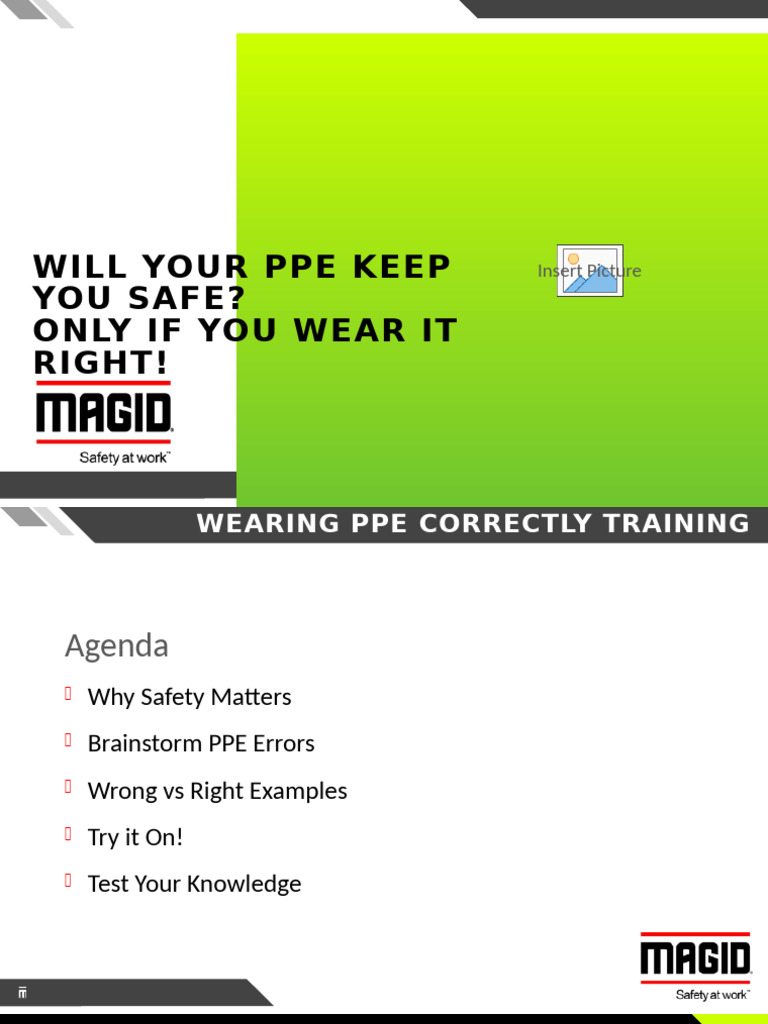 Proper PPE Usage Training Guide | PDF