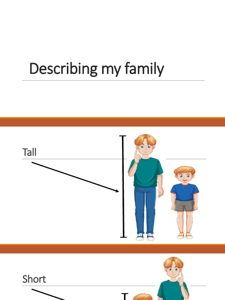 Describing My Family | PDF