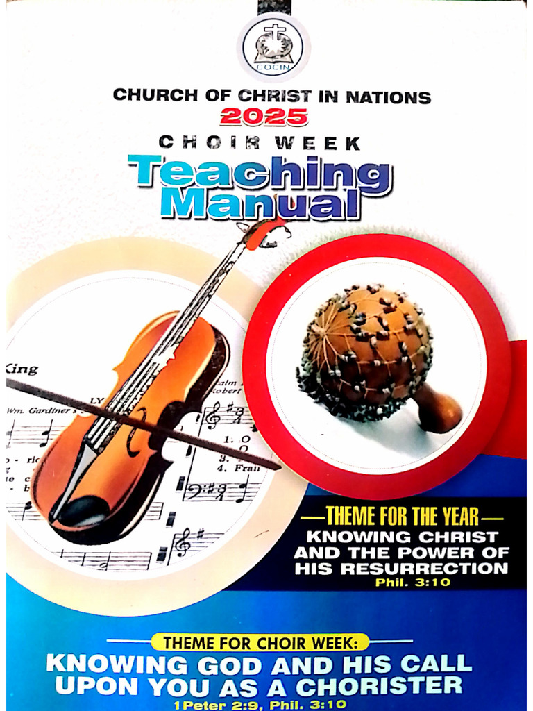 Choir Week Teaching Manual, 2025 | PDF