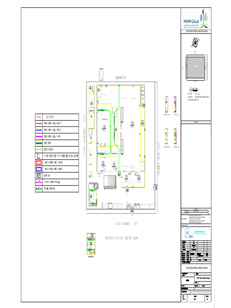 Industrial Facility Layout Plan | PDF