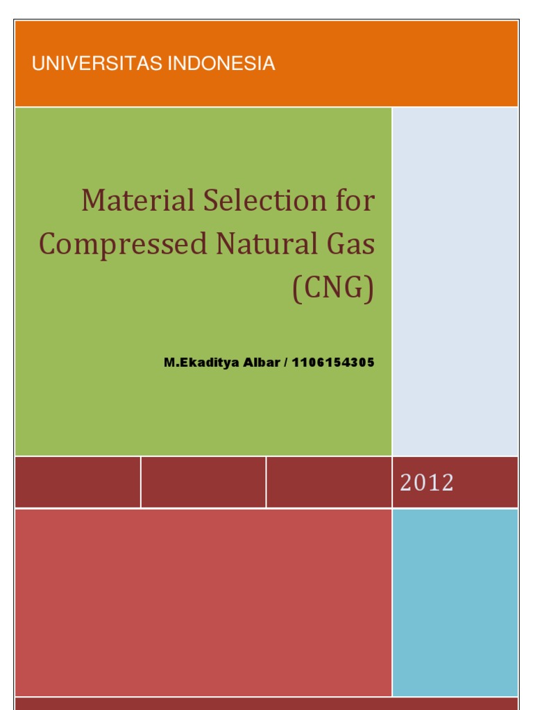 Pemilihan Material untuk Tangki CNG | PDF