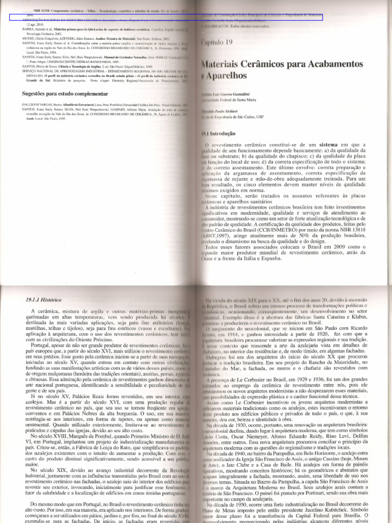 CAP19 Cermicas para Acabamentos | PDF