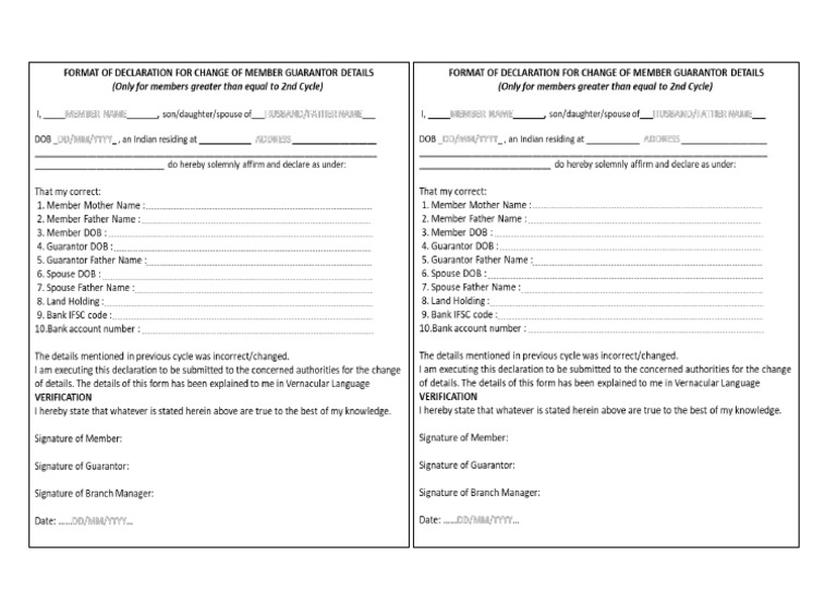 Declaration Final | PDF